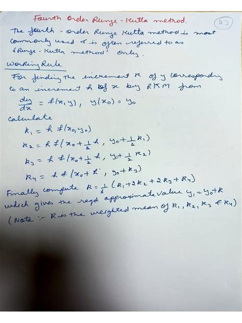 Runge Kutta Pdf
