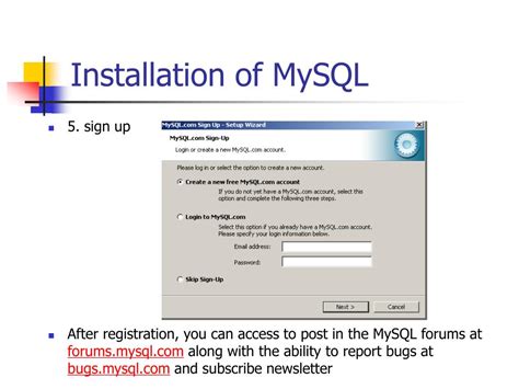 ppt installation of apache php and mysql powerpoint presentation id