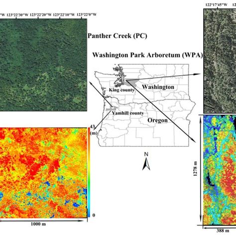 The Aerial True Color Photos And Aerial Laser Scanning Data For The Two Download Scientific