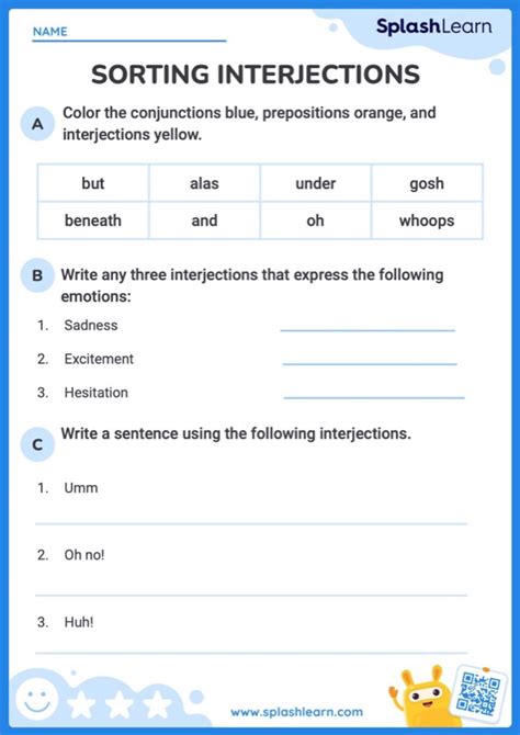 Grammar Worksheets Identifying Parts Of Speech