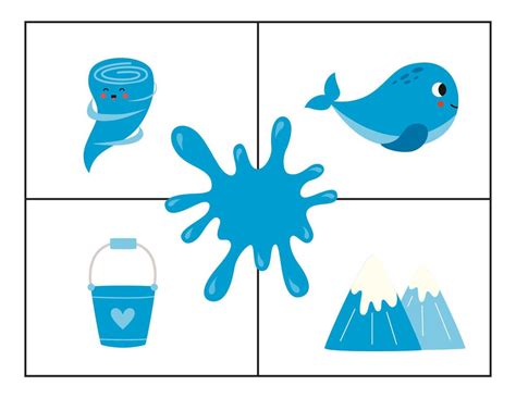 Blue Objects Coloring Pages 2025