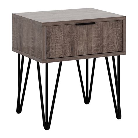 Stylish And Functional Milan Bedside Table Meandco