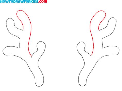 How To Draw Reindeer Ears