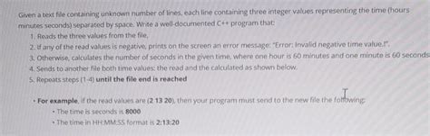Solved Write A C Program That Defines An Integer Array Of