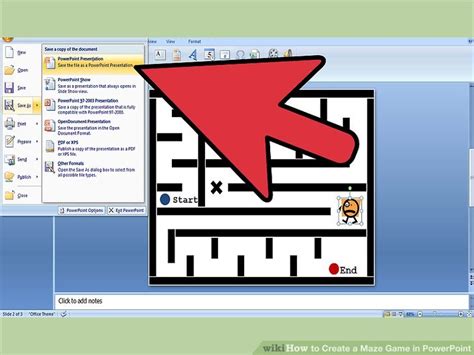 Ways To Create A Maze Game In PowerPoint WikiHow