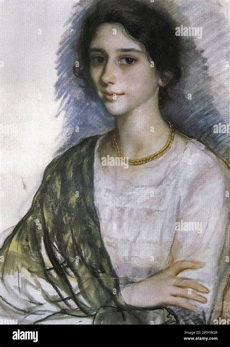 Серебрякова Зинаида Евгеньевна Женский портрет 1 Русская школа Xix век Serebriakova