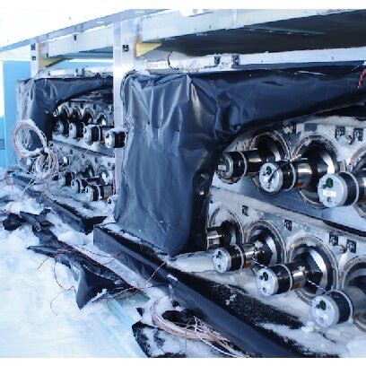 Site View Of One Detector Module After The Electronics Box HV Cables Download Scientific