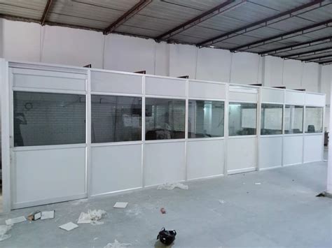 Aluminium White Rectangle Partition At ₹ 180 Sq Ft Chaukhandi Noida Id 2852513154230