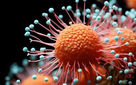 Premium Ai Image Microorganisms Under Microscope