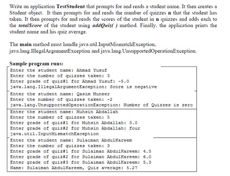Solved Task Implement A Student Class With The Following Chegg