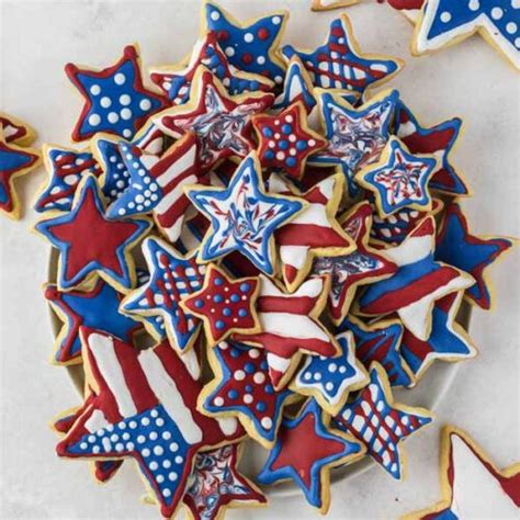 4th Of July Sugar Cookies Festive Cookie Recipe