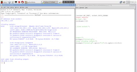 Hello Raspberry Pi Python Code To Find My IP Address Run On Raspberry Pi Raspbian Jessie
