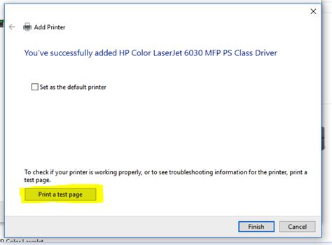 Windows 7 Printer Setup