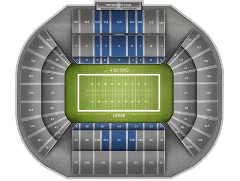 Edwards Stadium Map Lavell Edwards Stadium Maps Viwqn