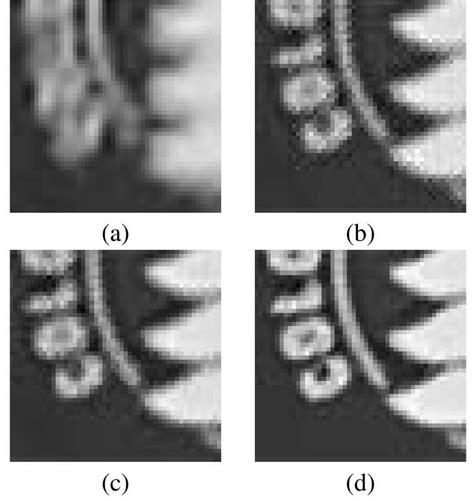 Detailed Areas Of Fig 3 A Bicubic Interpolation B
