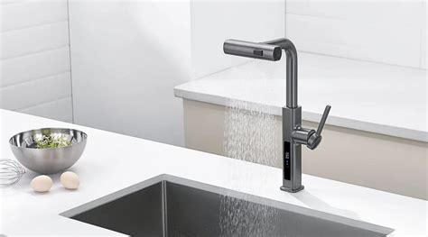 Understanding The Choice Pull Down Vs Pull Out Faucets Lefton Home