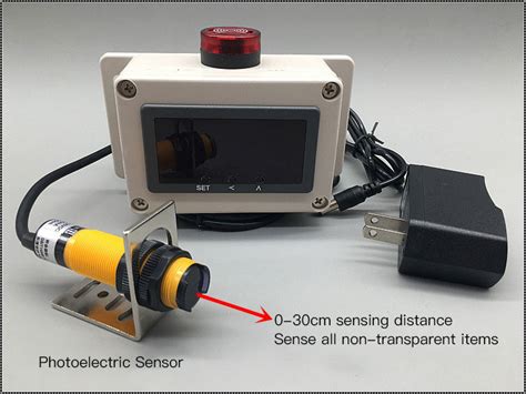 Photoelectric Sensor Motor Speed Sensor Distance Cm With Display DB Low Speed High Speed