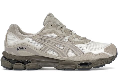 Asics Gel Nyc Cream Putty Mens 1203a383 105 Us