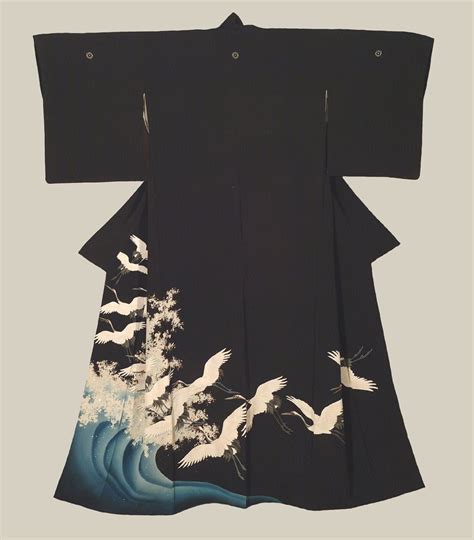 Ocean Primitives Inspirations — Thekimonogallery Kurotomesode Early