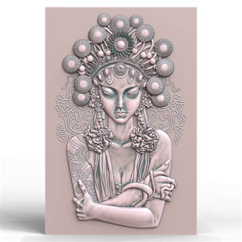 3d File 3d Model Stl File For Cnc Router Laser And 3d Printer Asia 14 📁