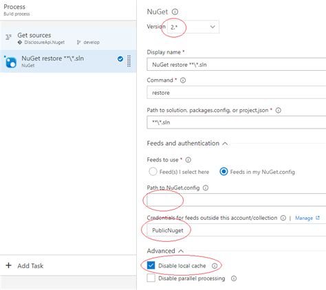 Nuget Restore Not Adding Apikey Feeds To Temporary Nfig
