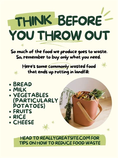 Free Food Waste Poster Templates To Edit And Print Canva