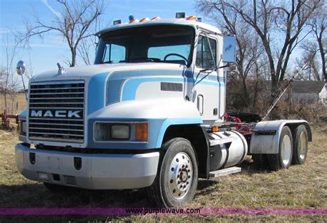 1990 Mack Ch613 Semi Truck In Humansville Mo Item 8383 Sold Purple
