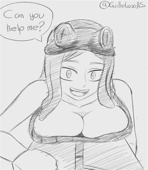 Rule 34 Big Breasts Galletoso Hatsume Mei Mei Hatsume My Hero