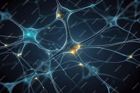 Premium Photo This Could Represent A Neural Circuit Of Biological Neurons Or A Network Of