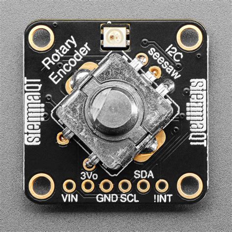 Adafruit I2c Stemma Qt Rotary Encoder Breakout With Encoder Stemma Qt