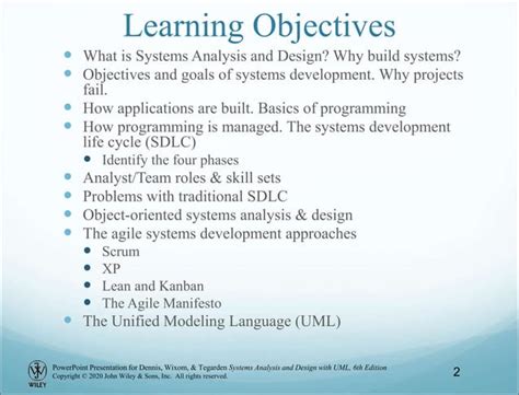 Introduction To Systems Analysis And Design PPTX