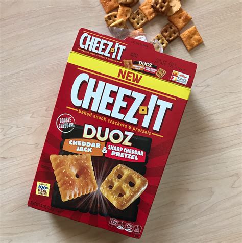 Cheez It Duoz Flavors