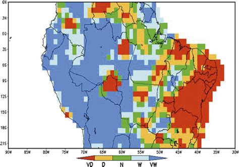 Spatial Distribution Of The Observed Gpcc Precipitation For Fmam 2012