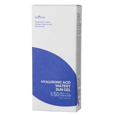 Солнцезащитный гель с гиалуроновой кислотой Isntree Hyaluronic Acid ...