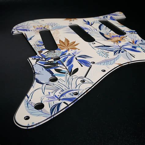 Fender Strat Pickguard Paisley Pattern 8 Custom Pickguard Graphic