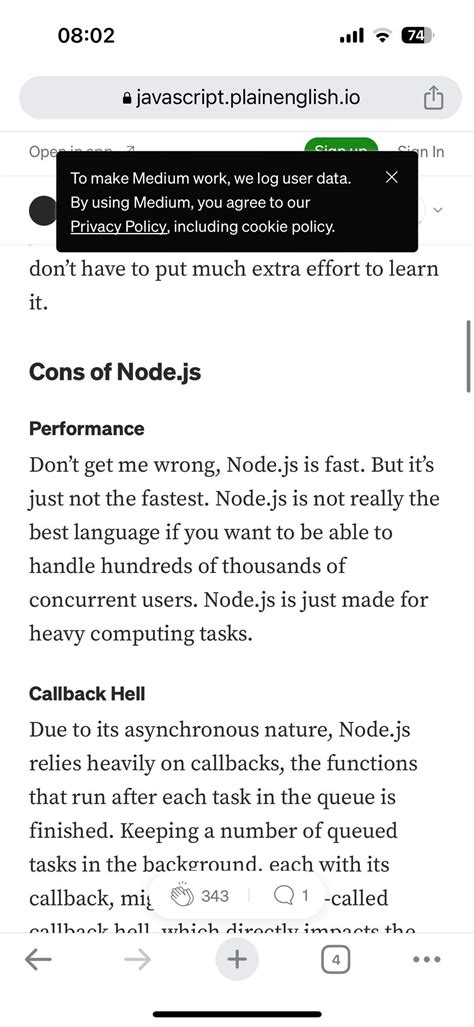 „nodejs Can Not Scale Well Rnode