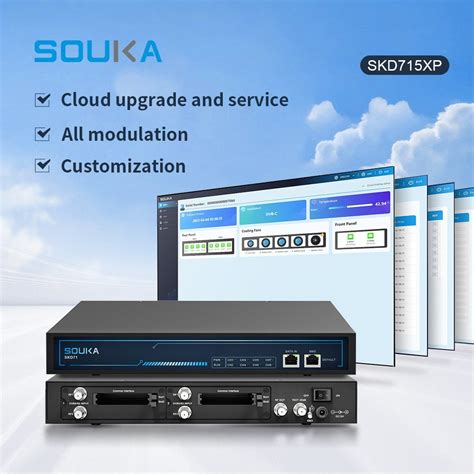PCMCIA Card Decryption Satelite Digital Modulator RF Out All