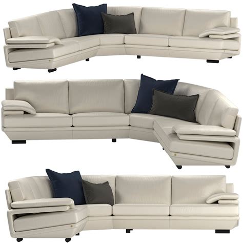 Plaza Sofa Natuzzi Italia Model Turbosquid 1965053