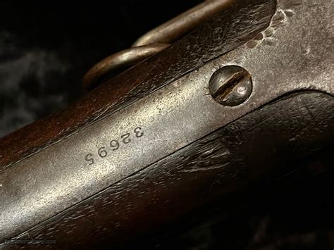 Model 1859 Sharps Brass Patch Box Us Government Issued Carbine