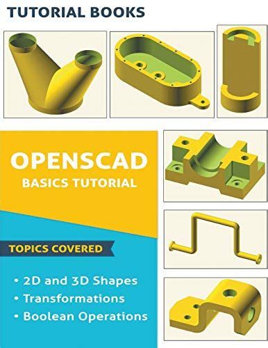 OpenSCAD Basics Tutorial Paperbacks Tutorial Basic
