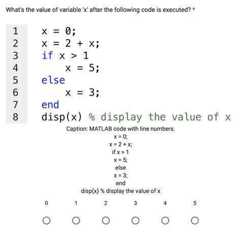 Solved Whats The Value Of Variable X After The