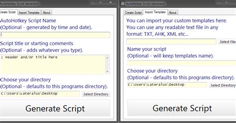 The Tech Microcosm Ahk Script Generator