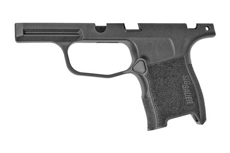 Sig Sauer P365 Grip Module Assembly With Manual Safety Slot Black