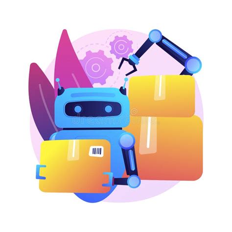 Labor Substitution Abstract Concept Vector Illustration Stock Vector Illustration Of Design