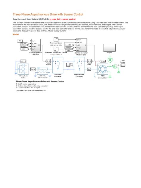Tema De Casa Three Phase Asynchronous Drive With Sensor Control Pdf