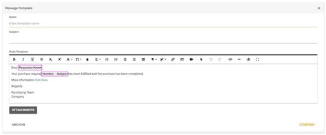 Creating Email Templates And Attachments
