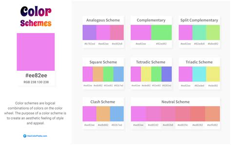 what is the color of violet hexcolorpedia