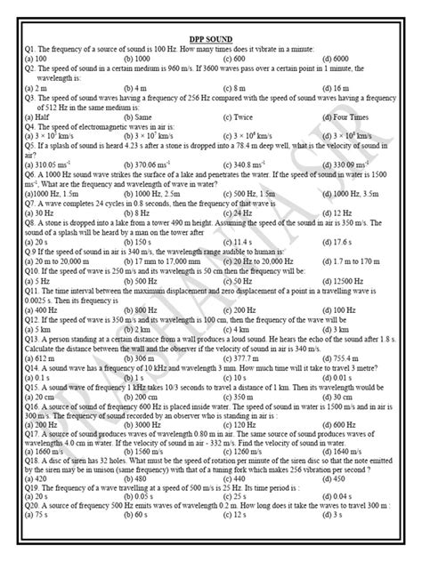 Sound Pp Pdf Sound Frequency