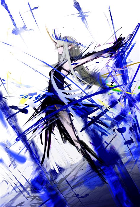 Safebooru 1girl Absurdres Black Dress Blonde Hair Closed Mouth Dress