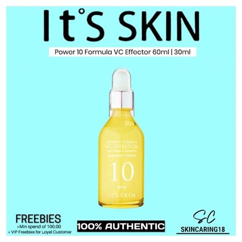 it’s Skin Power 10 Formula VC Effector 60ml 30ml (ITS SKIN ...